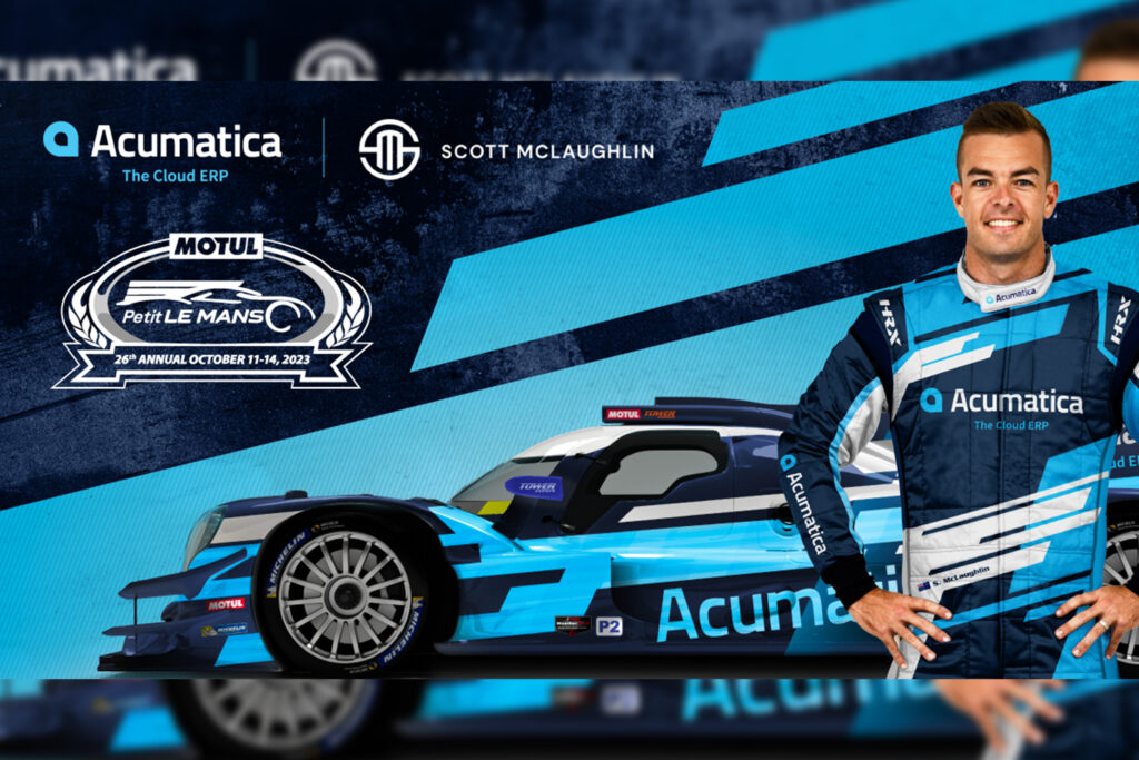 Acumatica Revs Up to Sponsor Champion Racing Driver Scott McLaughlin ...