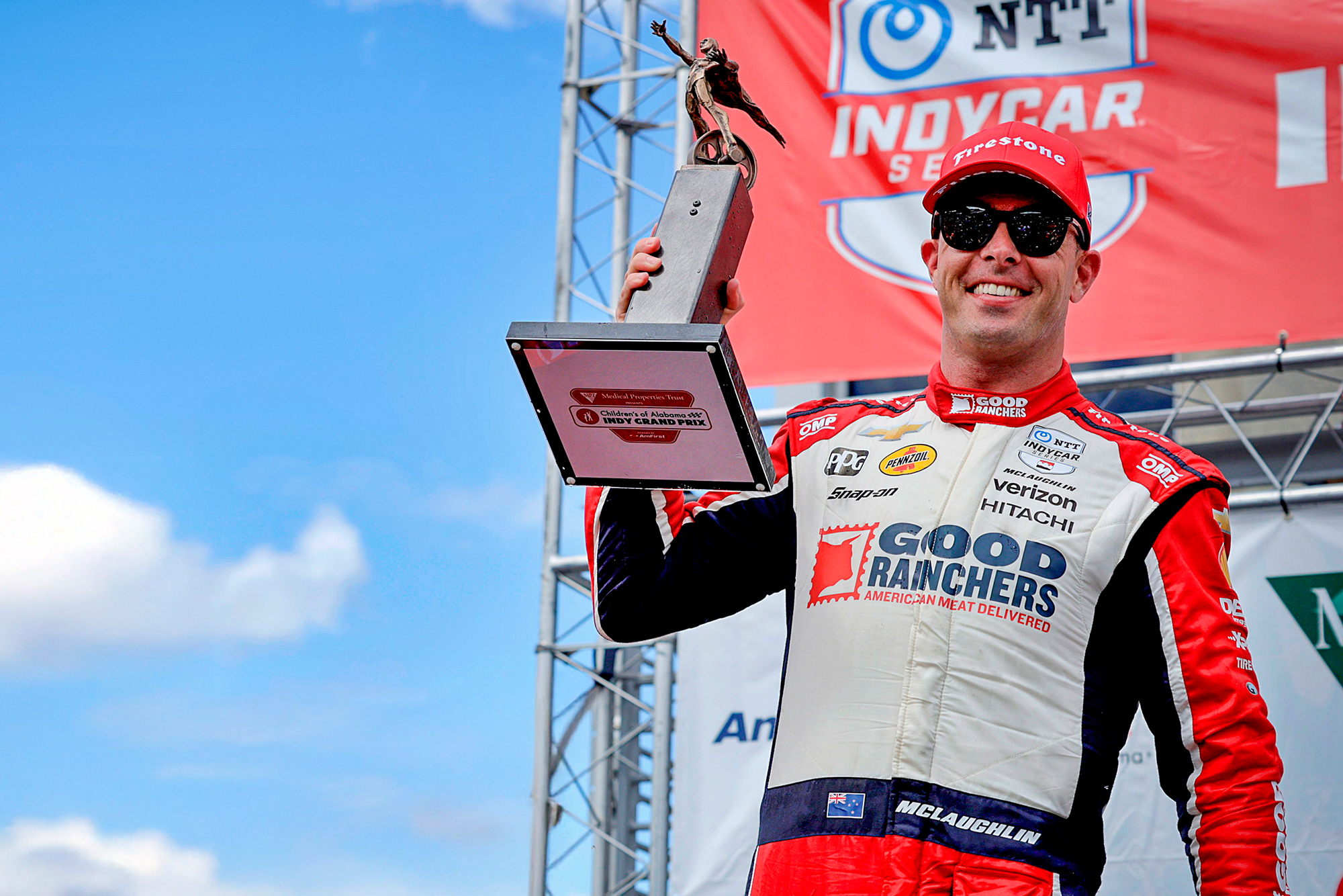 MCLAUGHLIN BRINGS HOME P3 FINISH IN BARBER - Scott McLaughlin